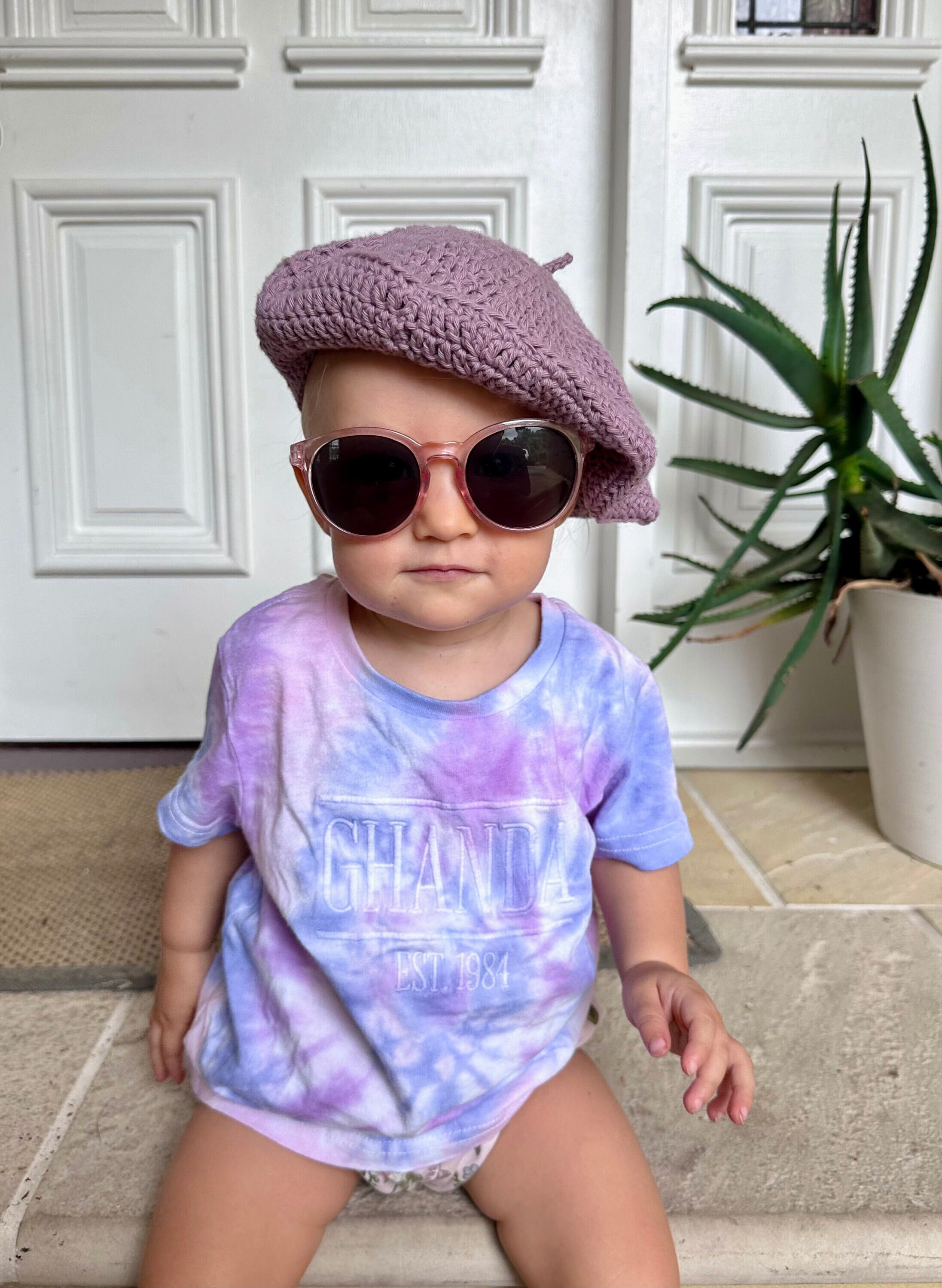 Bohemian Baby Beret Crochet Pattern - Etsy