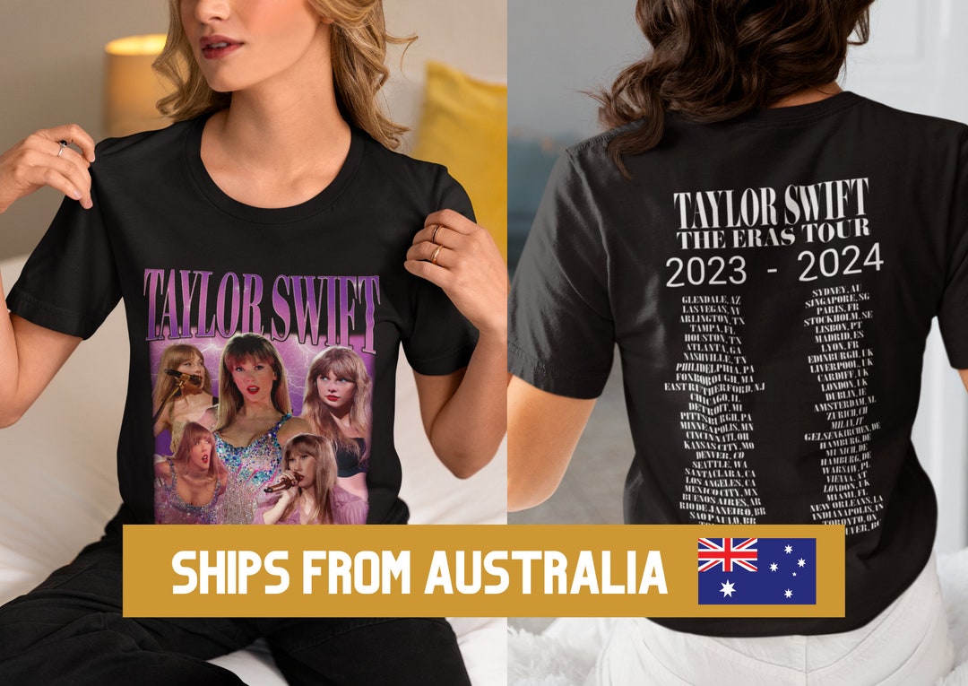 Taylor Swift Bootleg Rap New Double-sided Tee, Swiftie Merch, Eras Tour ...