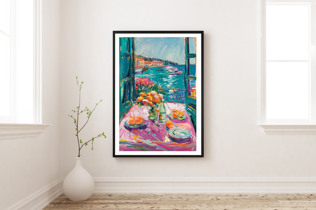Open Window by Henri Matisse Fauvism Painting Abstract Art Print Modern ...