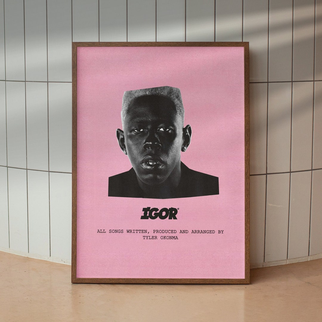Tyler, the Creator / IGOR Album Cover Poster / Custom Poster, Home ...