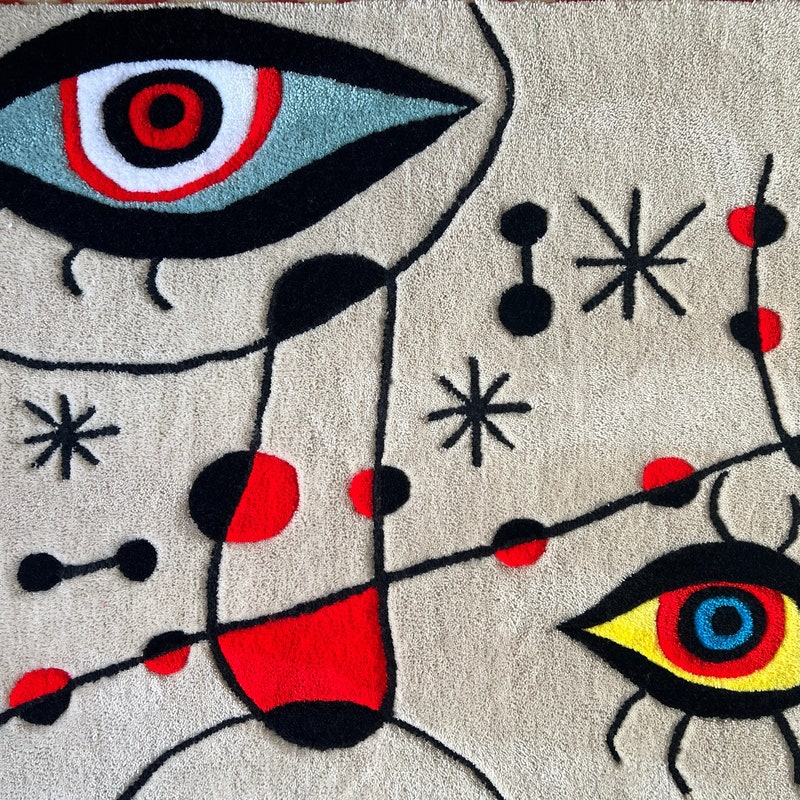 Tufted Rug Art - Etsy