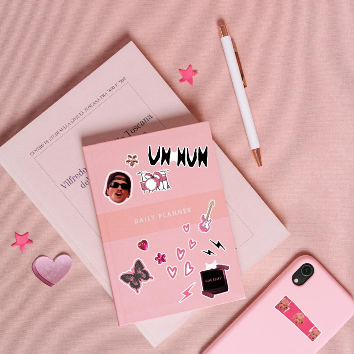 APT Inspired Kpop Sticker Pack Digital Download Fun Aesthetic PNG ...