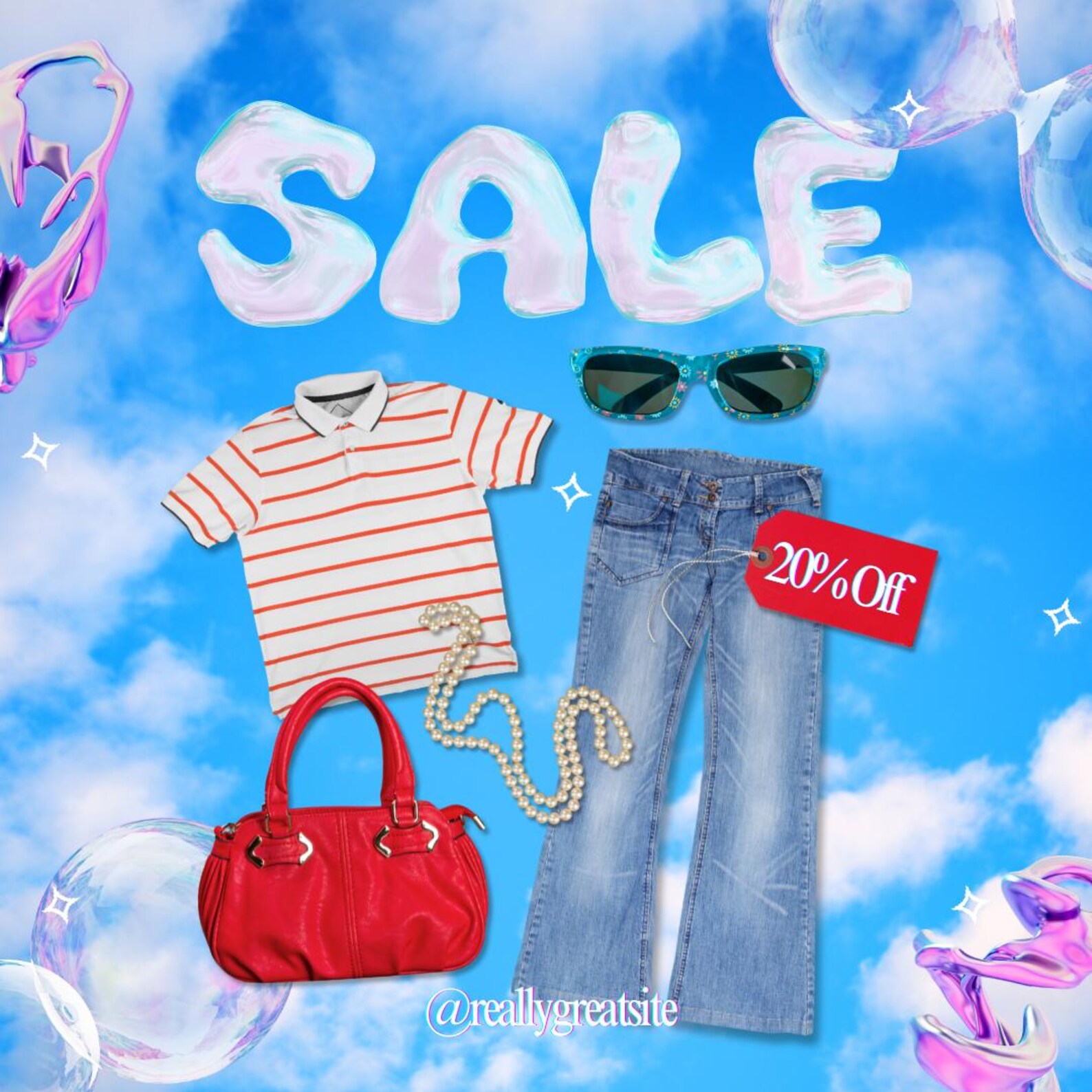 Clear Iridescent 3D Jelly Letters PNG • 68 Aesthetic Digital Alphabet ...