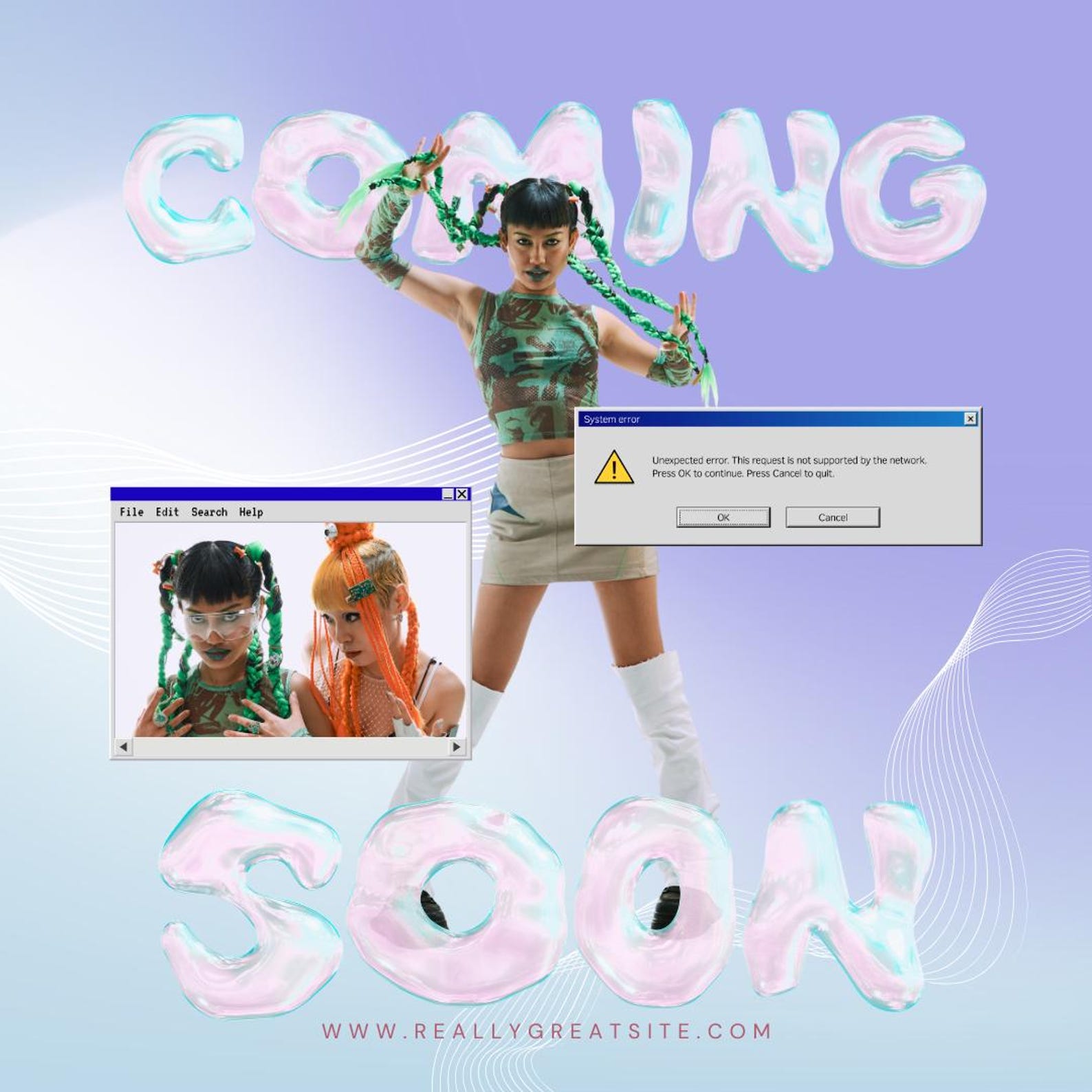 Clear Iridescent 3D Jelly Letters PNG • 68 Aesthetic Digital Alphabet ...