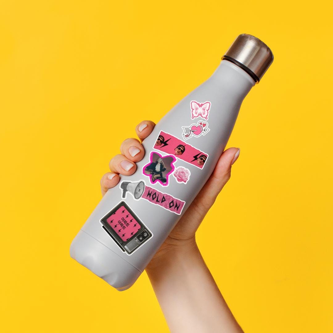 APT Inspired Kpop Sticker Pack Digital Download Fun Aesthetic PNG ...