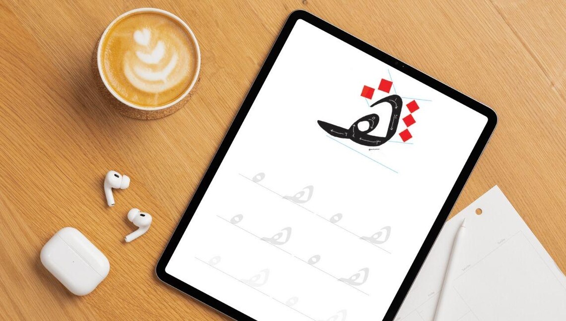 Ruqah Calligraphy Practice Workbook: Arabic Calligraphy for Beginners ...