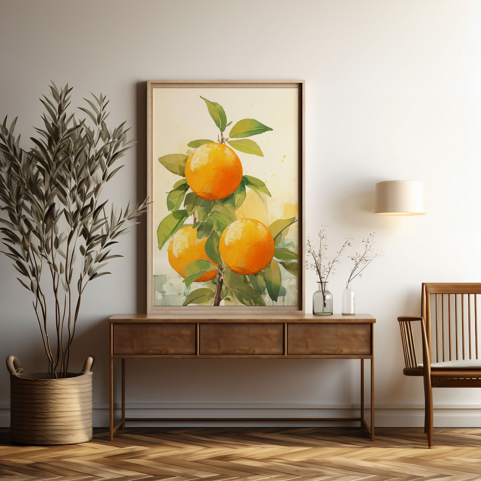 Kitchen Fruit Wall Art Fruit Still Life Painting Farmhouse Kitchen ...