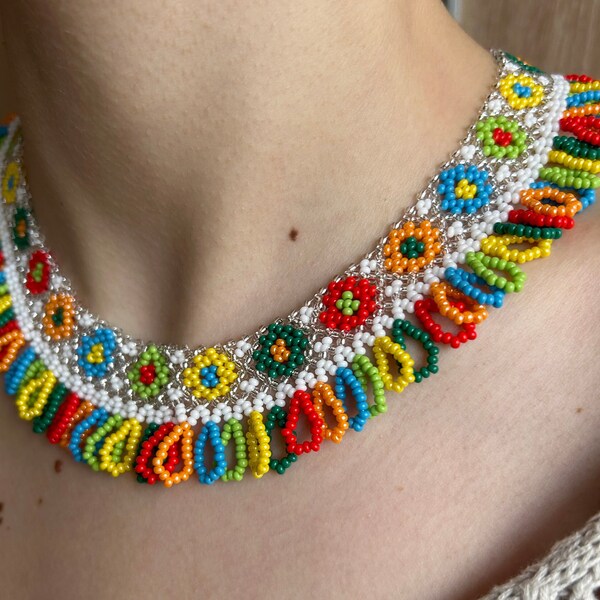 Beaded Necklaces - Etsy