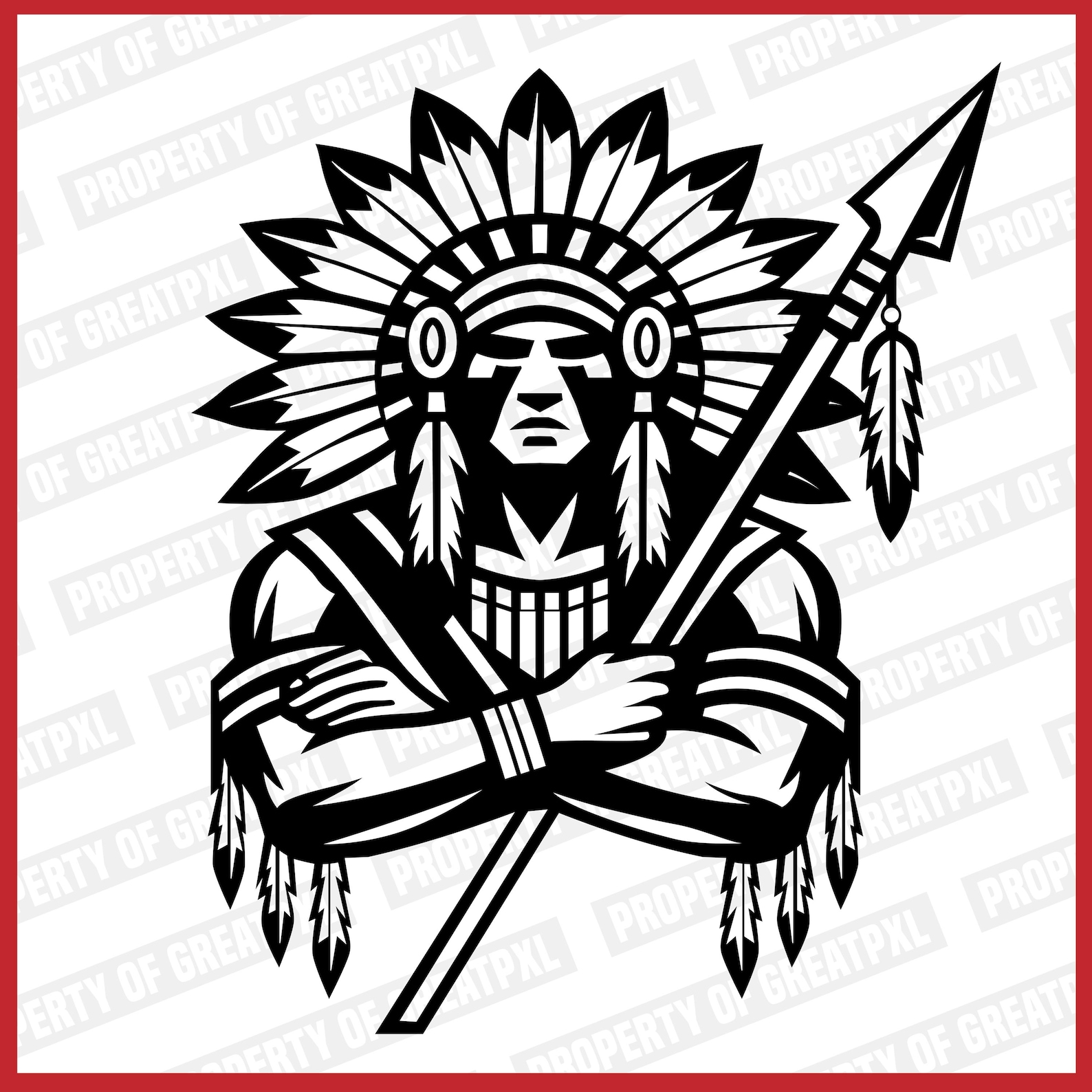 Indians SVG, Indians SVG Cricut, Indians Cutfile, Indians Sillhoutte ...