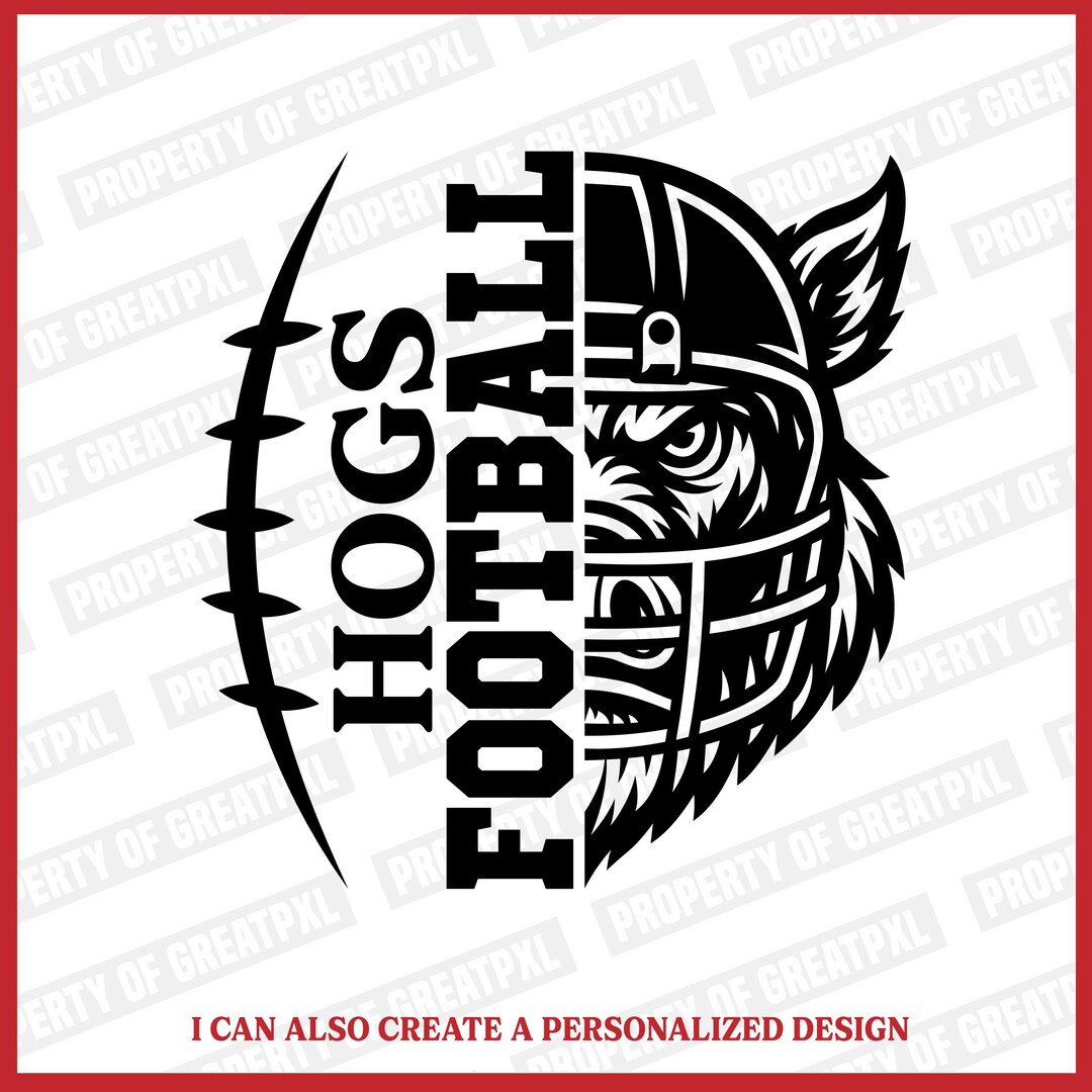 Hogs SVG, Hogs PNG, Hogs Football, Hogs Team, Hogs School Mascot, Hogs ...