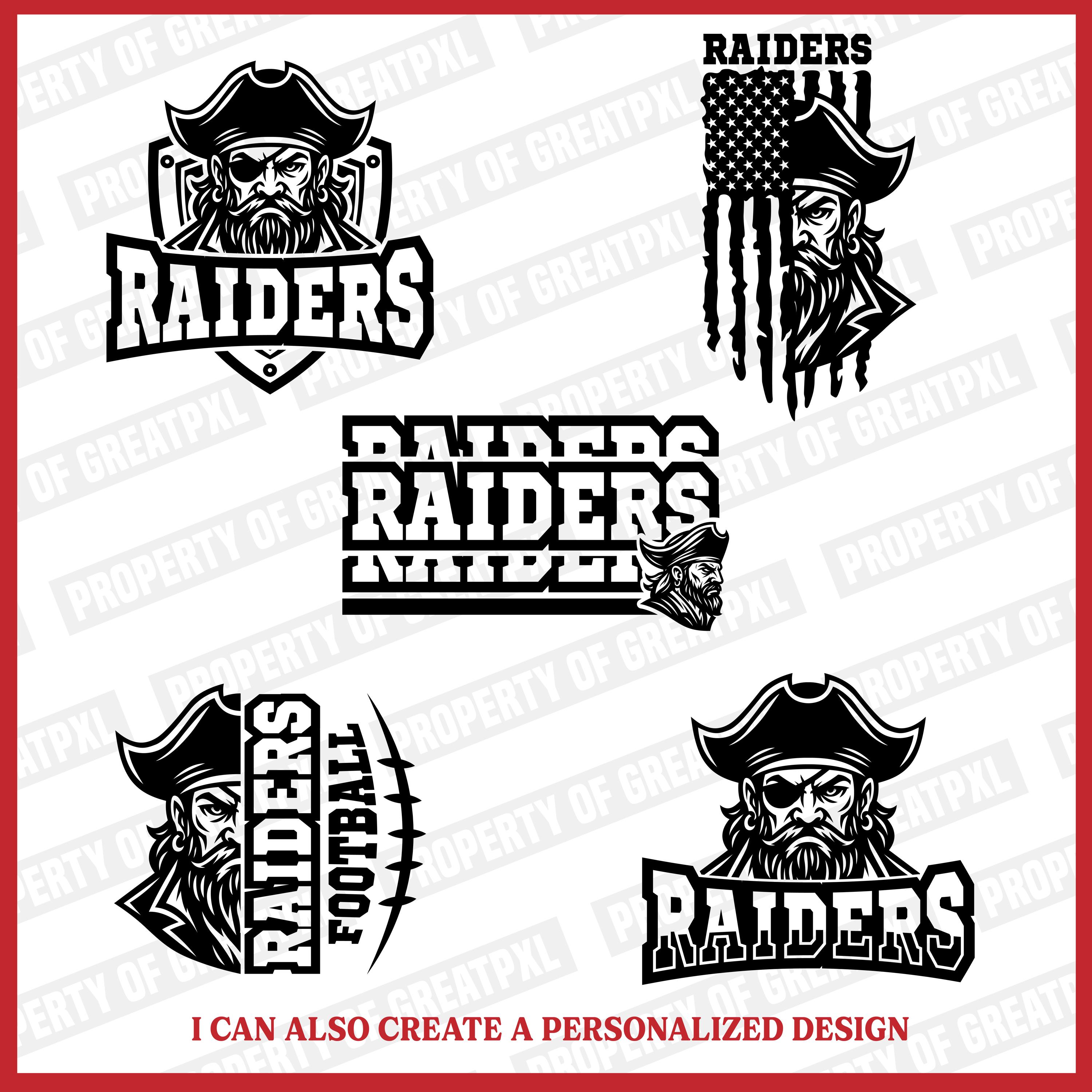 Raiders SVG, 25 Raiders SVG PNG Bundle, Eps, Raiders Svg Cricut Cutfile ...