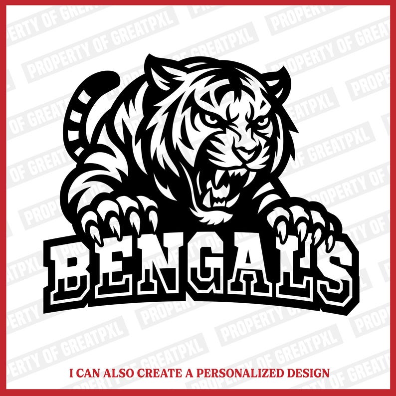 Bengals SVG, Bengals PNG, Bengals School Mascot, Bengals Svg Cricut ...