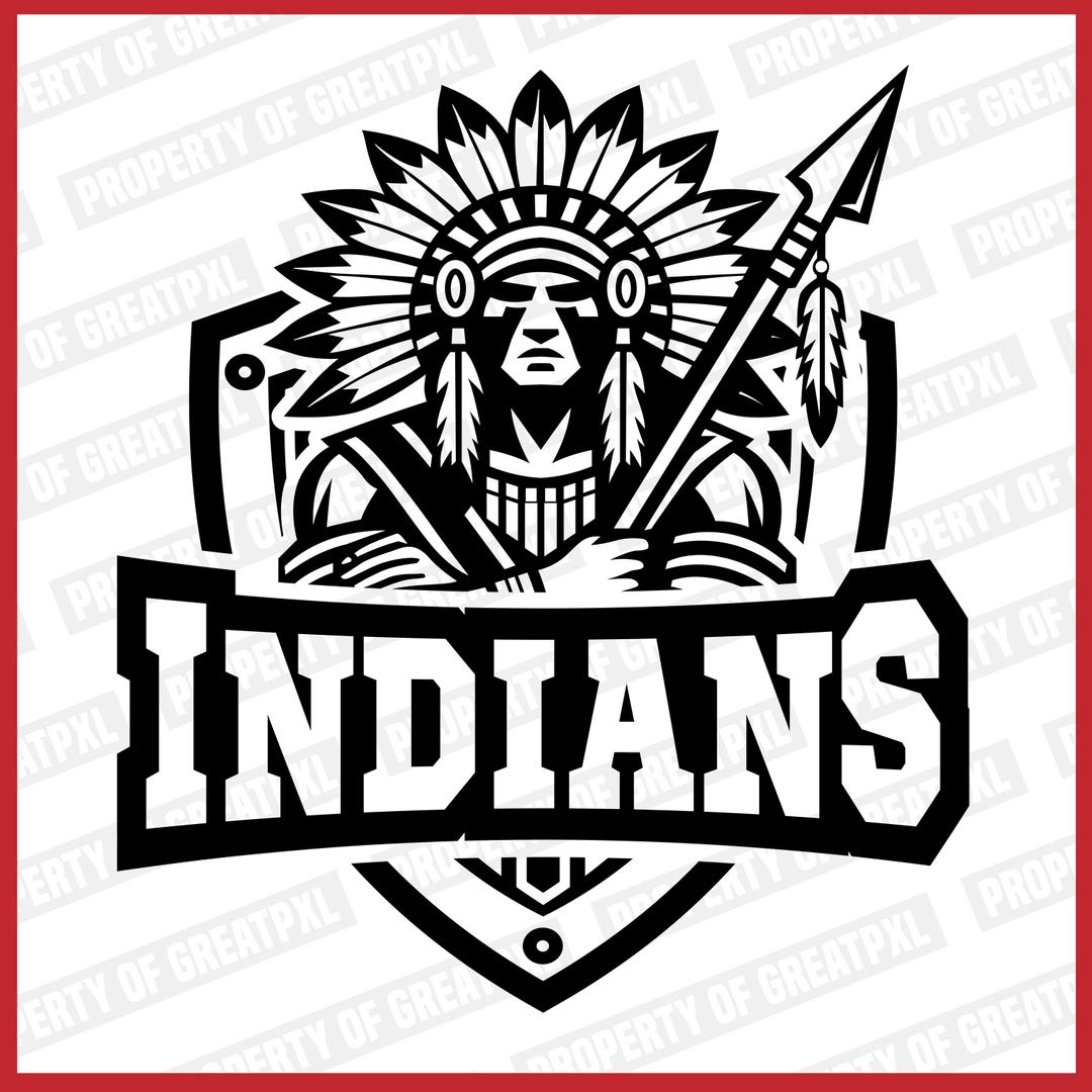 Indians SVG, Indians SVG Cricut, Indians Svg Cutfile, Indians ...