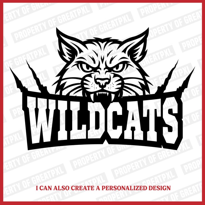 Wildcats SVG PNG, Wildcats Vector Cricut Cutfile, Wildcats Scratch ...