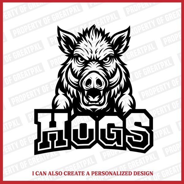 Razorbacks Svg - Etsy