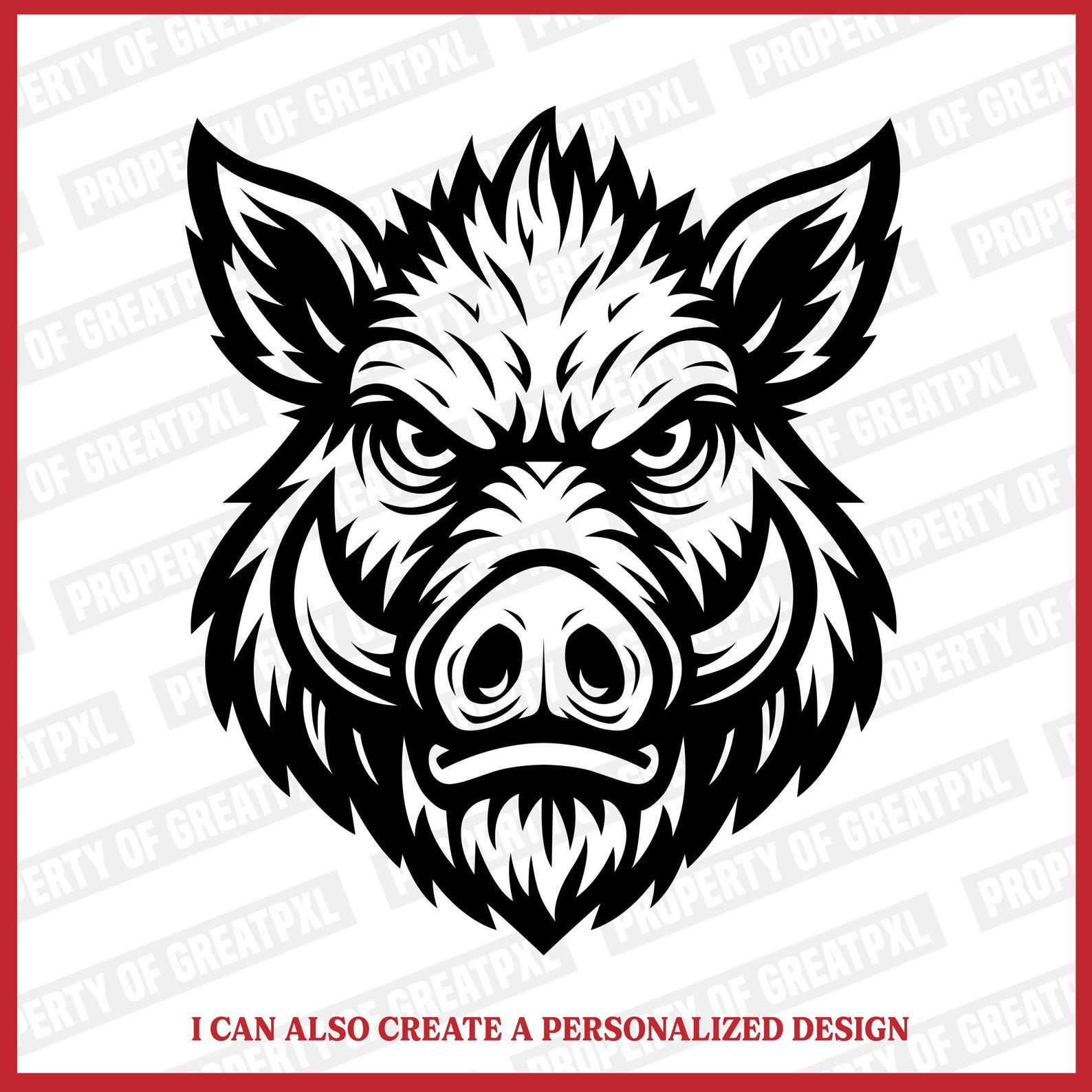 Hogs SVG, Hogs Cricut, Hogs Head, Hogs School Mascot, Hogs Cutfile ...