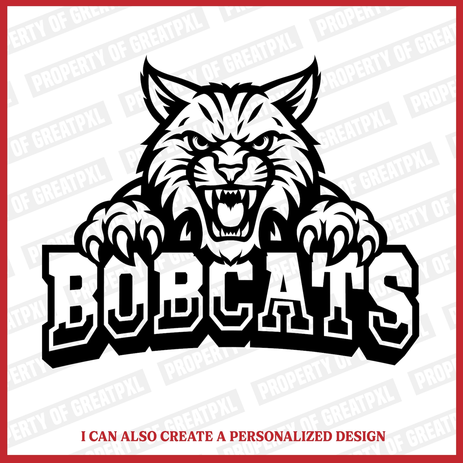 Bobcats SVG, Bobcats PNG, Bobcats School Mascot, Bobcats Team, Bobcats ...