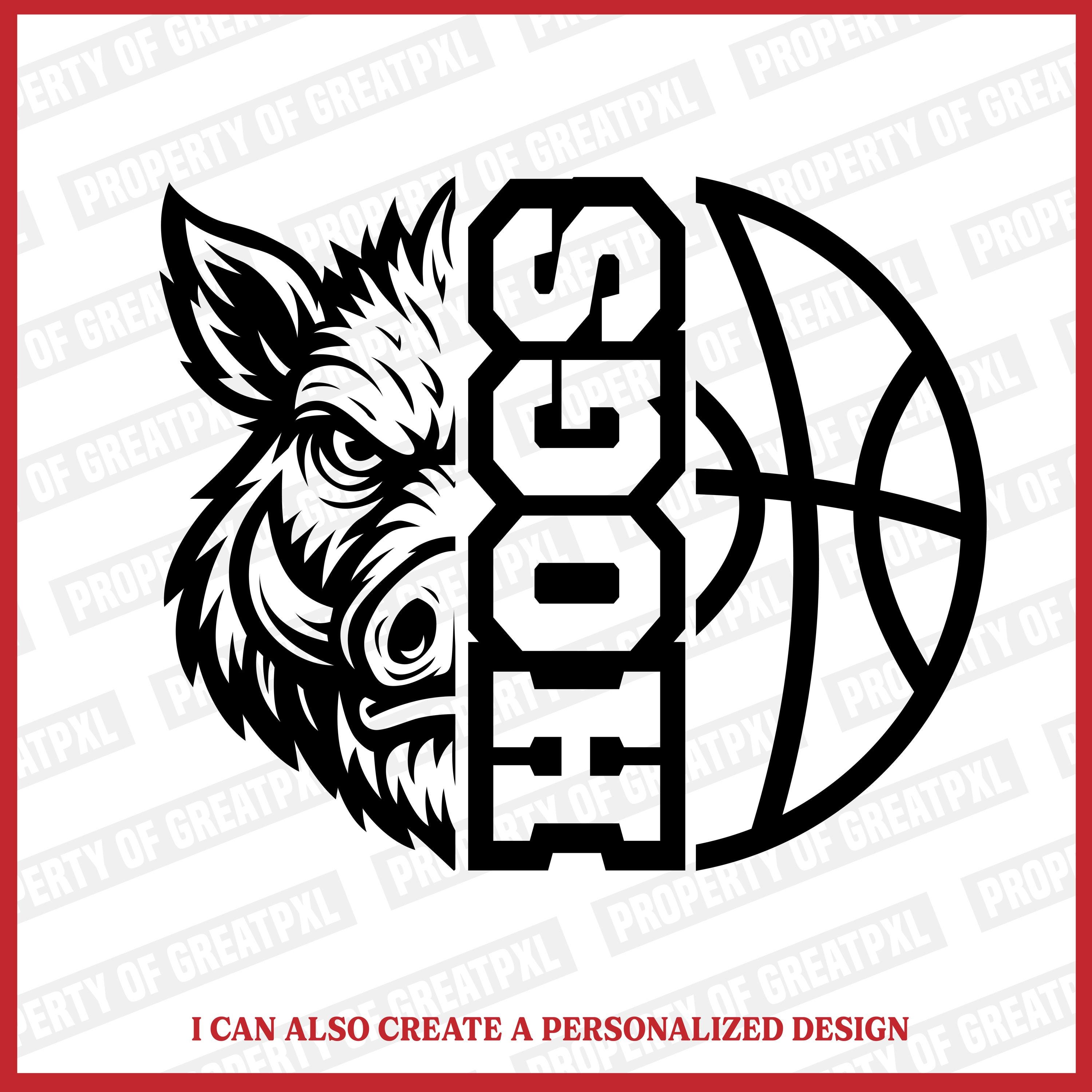 Hogs SVG, Hogs PNG, Hogs Basketball, Hogs Svg Cricut, Cutfile, Hogs ...