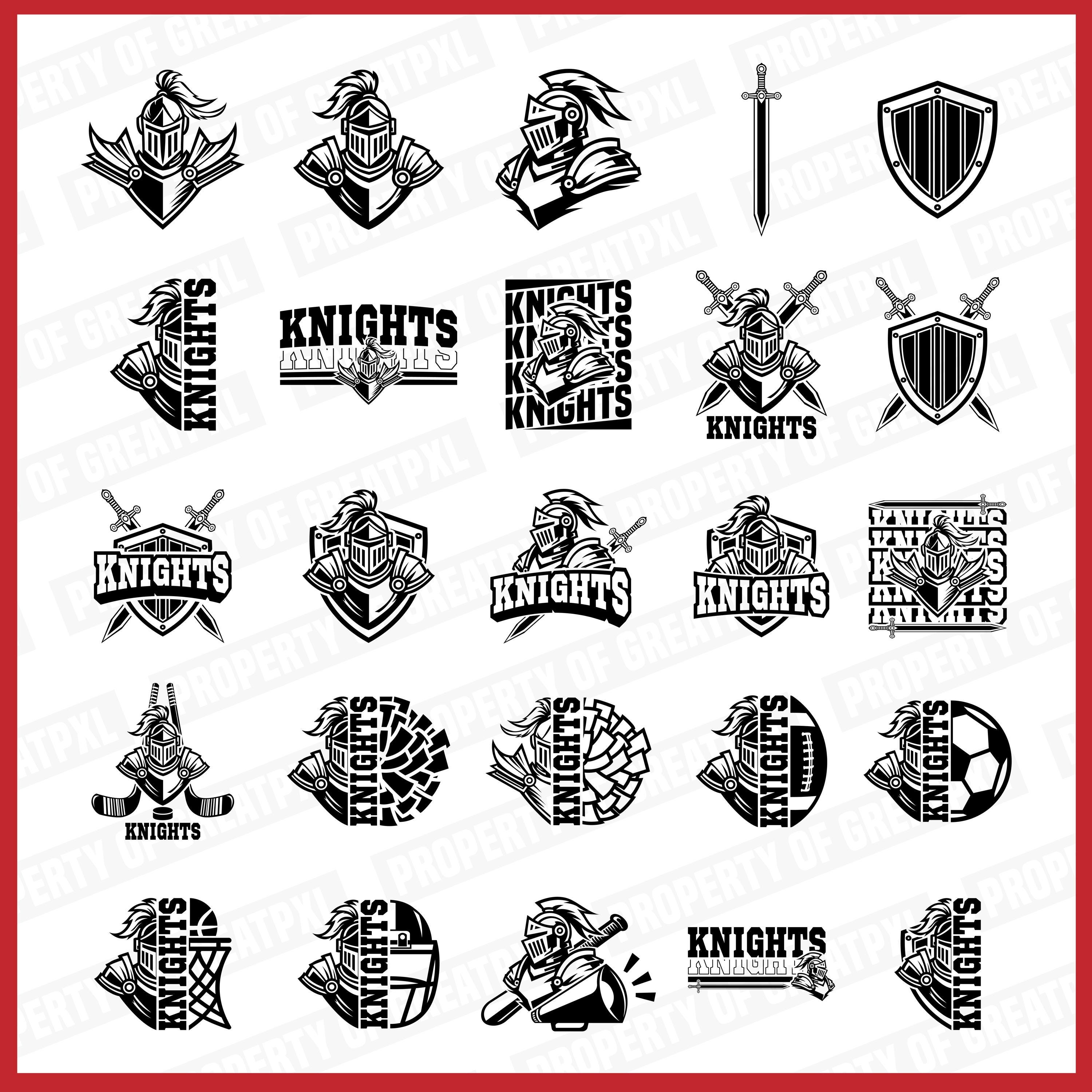 Knights SVG, 25 Knights SVG Bundle, Knights PNG, Knights Svg Cricut ...