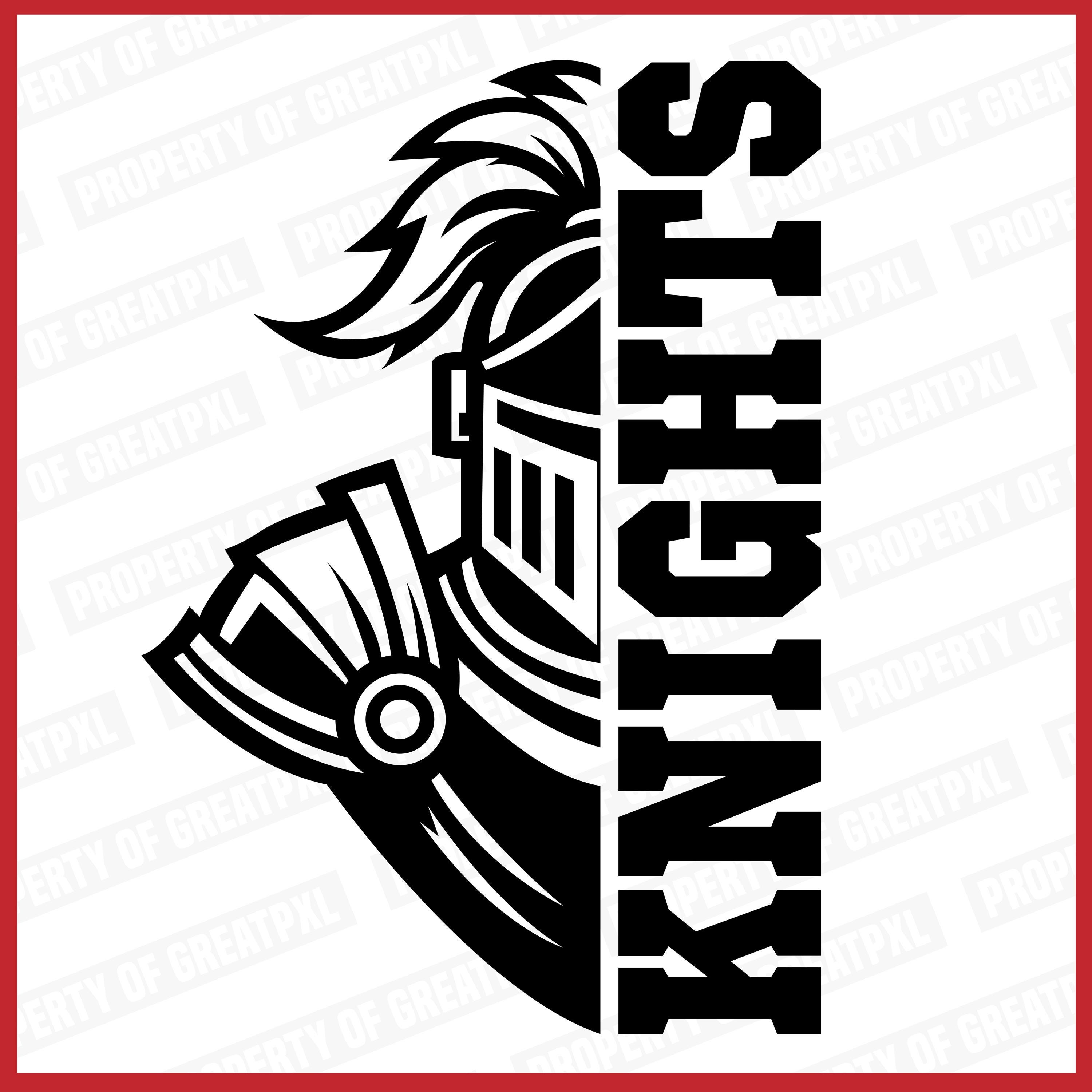 Knights SVG, Knights School Mascot, Knights PNG, Knights SVG Cricut ...
