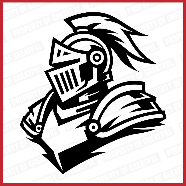 Knights SVG, Knights SVG Cricut, Knights Head, Knights School Mascot ...