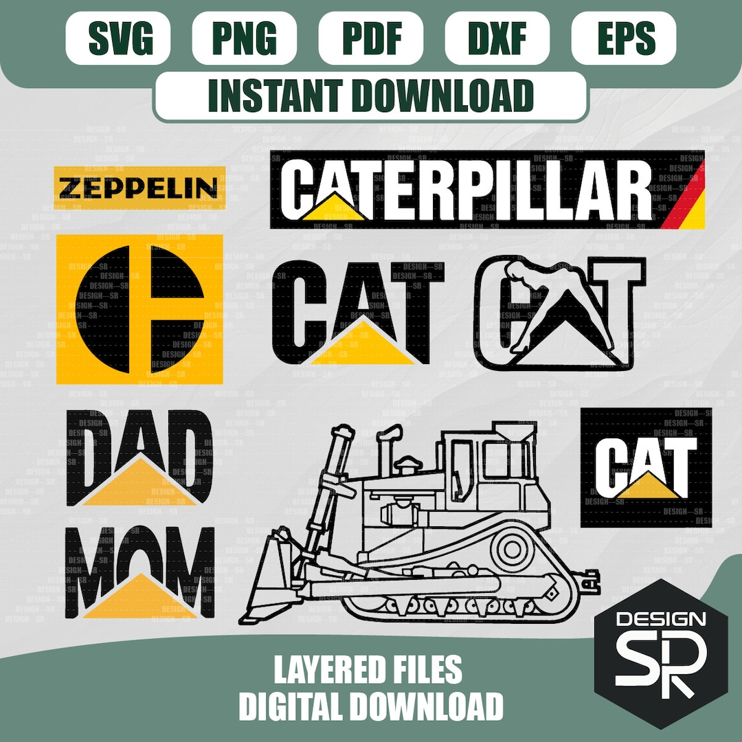 Construction Machine SVG PNG Dxf Cricut & Silhouette File, Svg Bundle ...