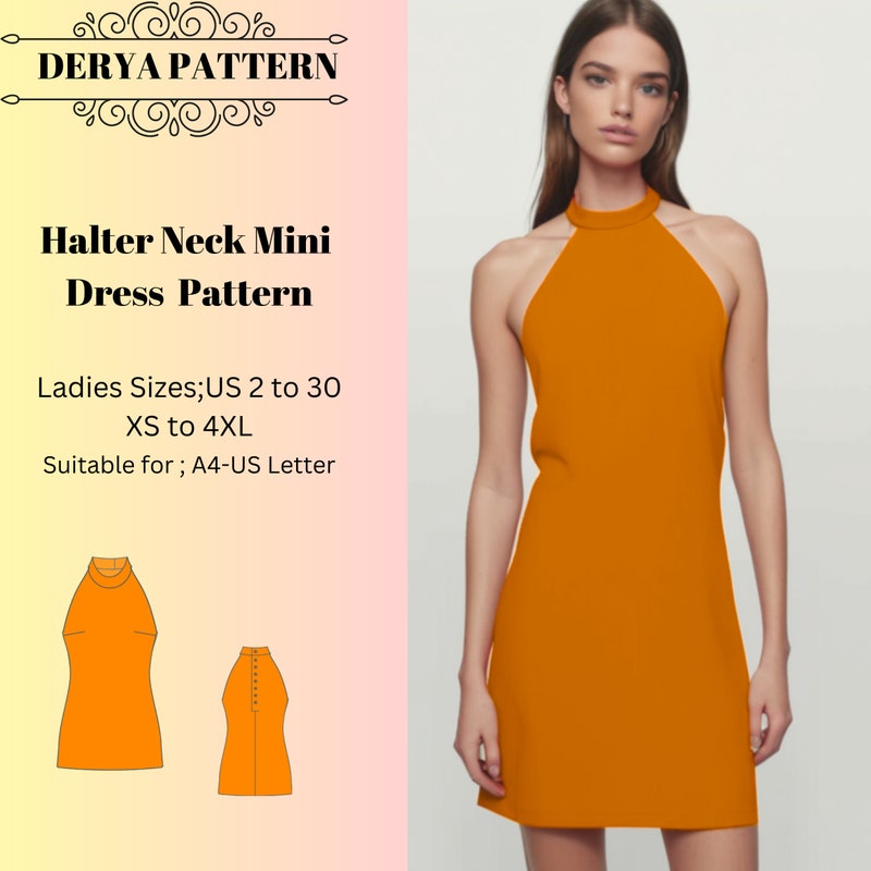 Mini Dress Patterns - Etsy