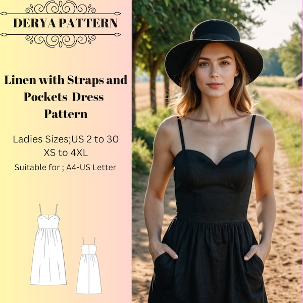 Pocket Dress Pattern - Etsy