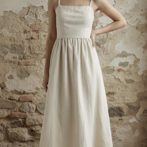 Strappy Linen Dress Pattern,women Dress Patterns,summer Dresses Sewing ...