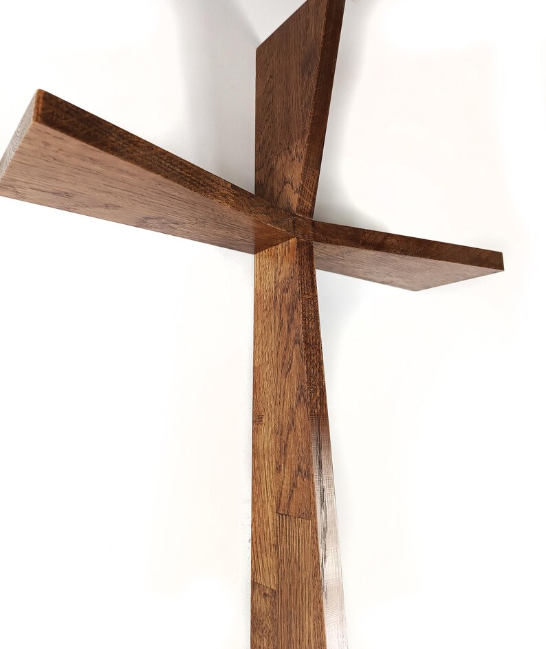 Wooden Oak Wall Cross (multiple Sizes and Colors) - Etsy