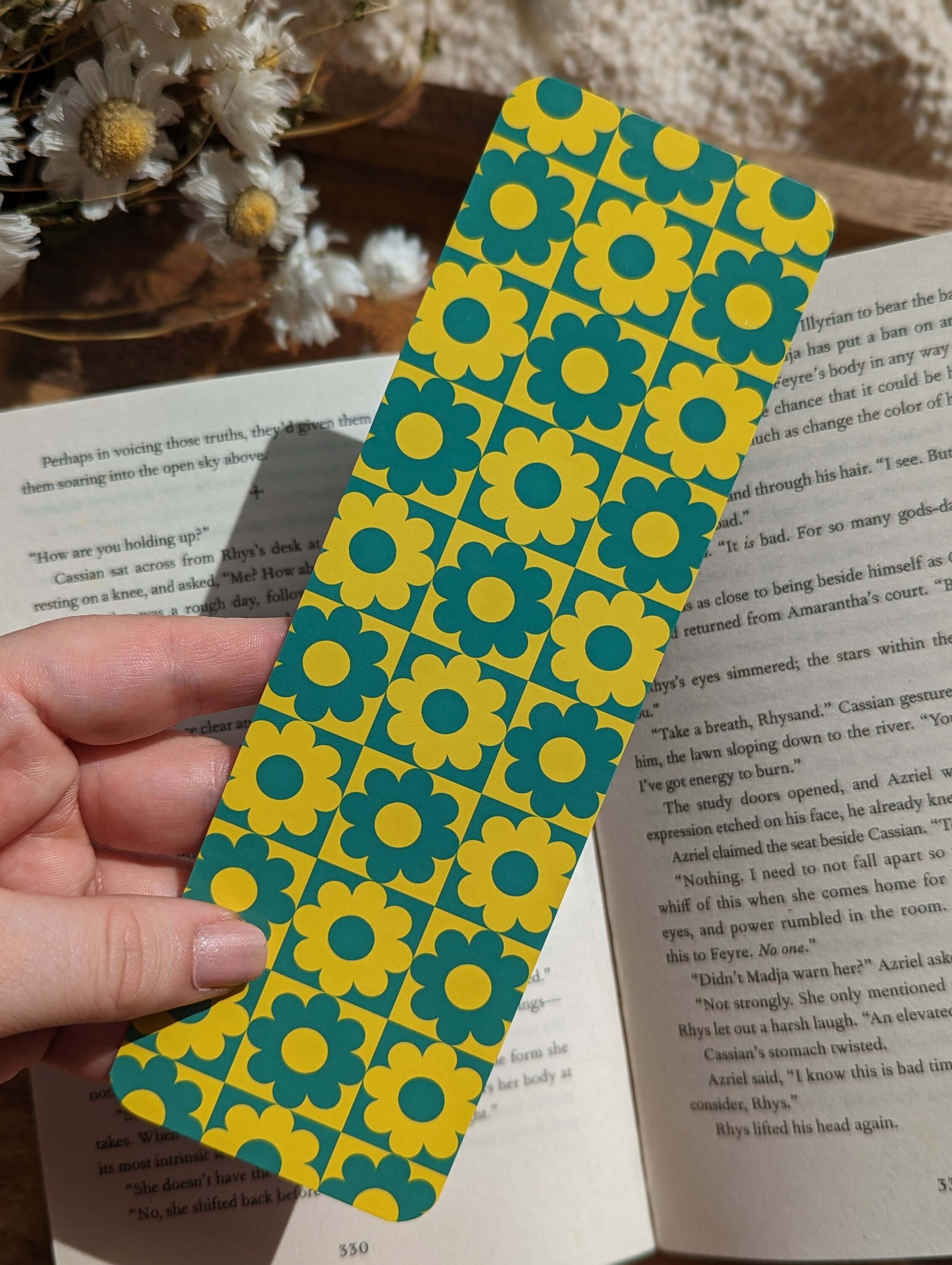 ACOMAF Inspired Colourful Handmade Bookmarks, Cute Retro Style Patterns ...