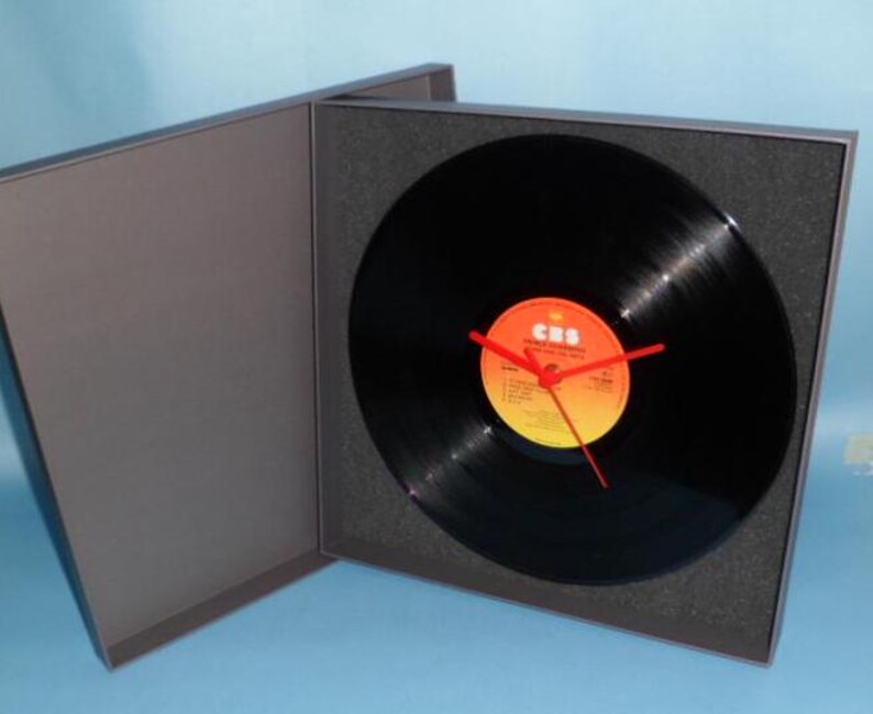 12" Vinyl Record Upcycled WALL CLOCKS in Presentation Box . Many ...