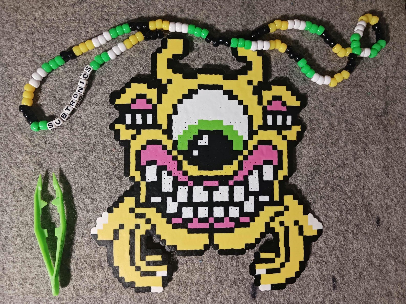 Subtronics Cyclops Perler With Hands. - Etsy