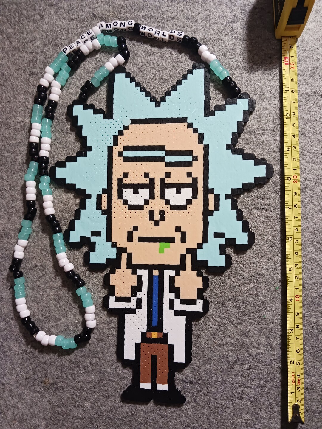 Peace Among Worlds Rick Perler Necklace - Etsy