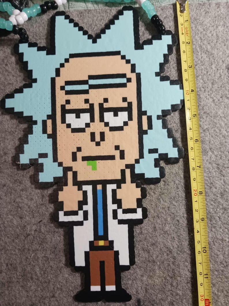 Peace Among Worlds Rick Perler Necklace - Etsy