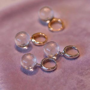 Crystal Drop Earrings | 925 Sterling Silver Minimalist Jewelry - Etsy