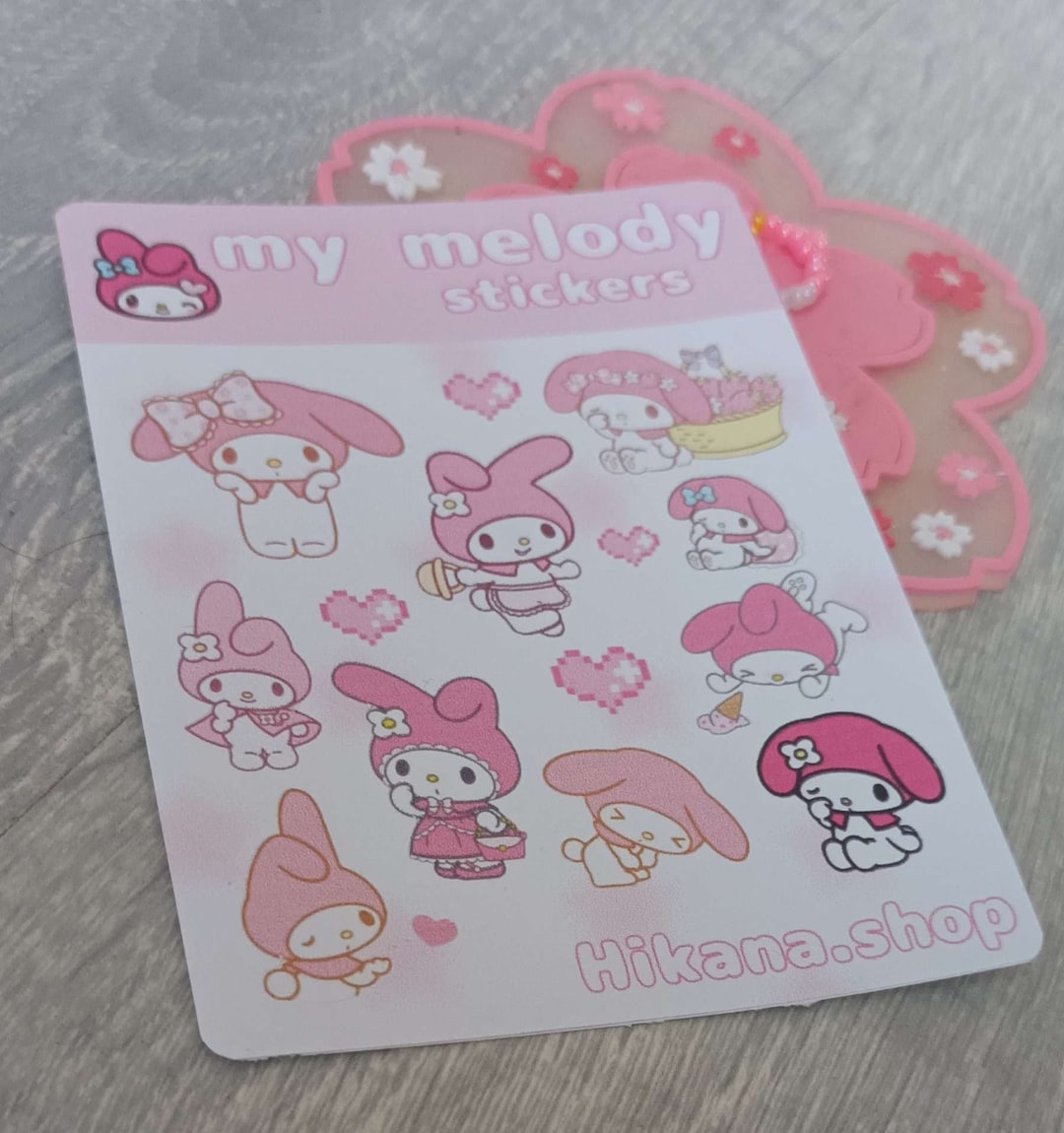 My Melody Stickersheet - Etsy