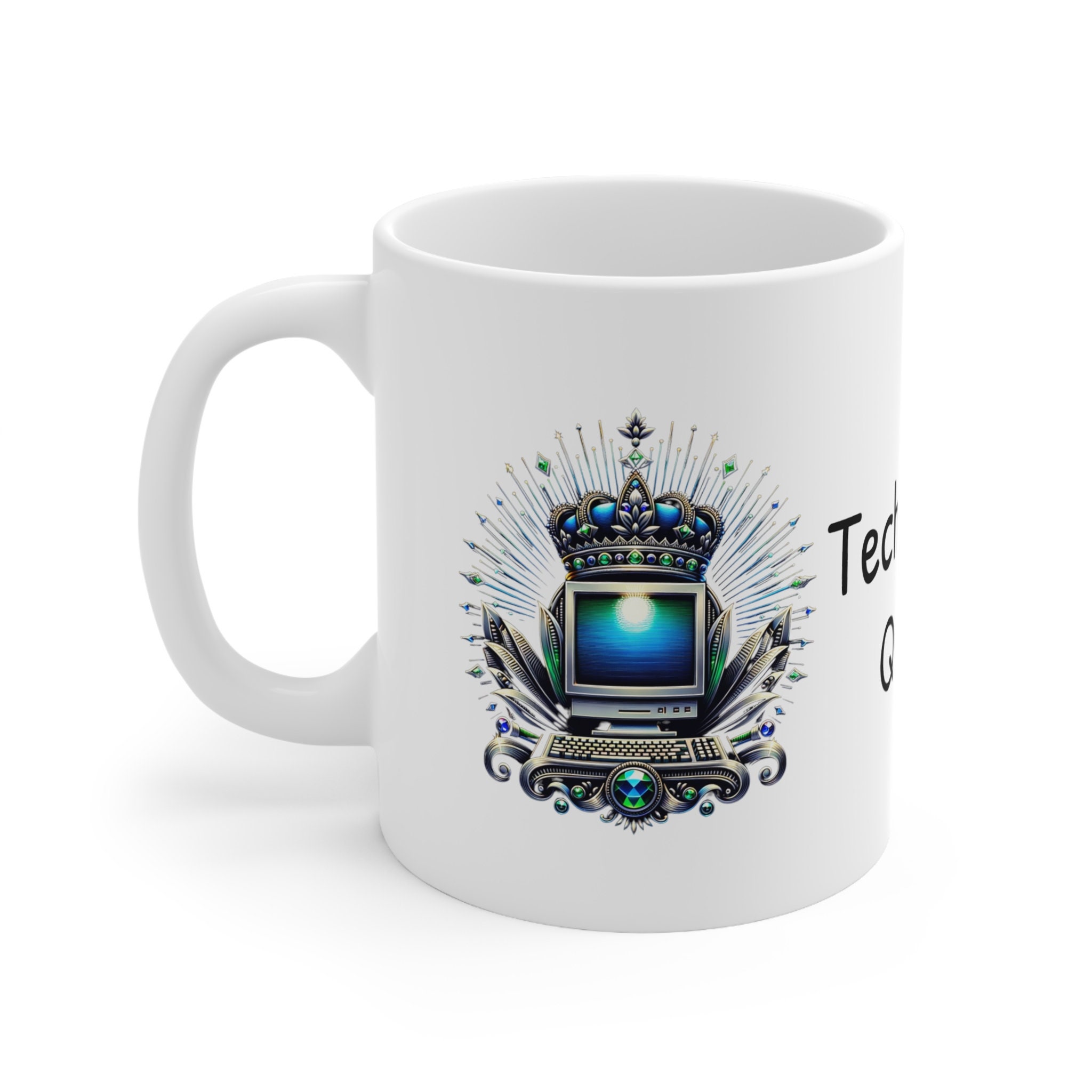 Technology Gift for Her, Technology Mug, Technology Gift for Women, IT ...