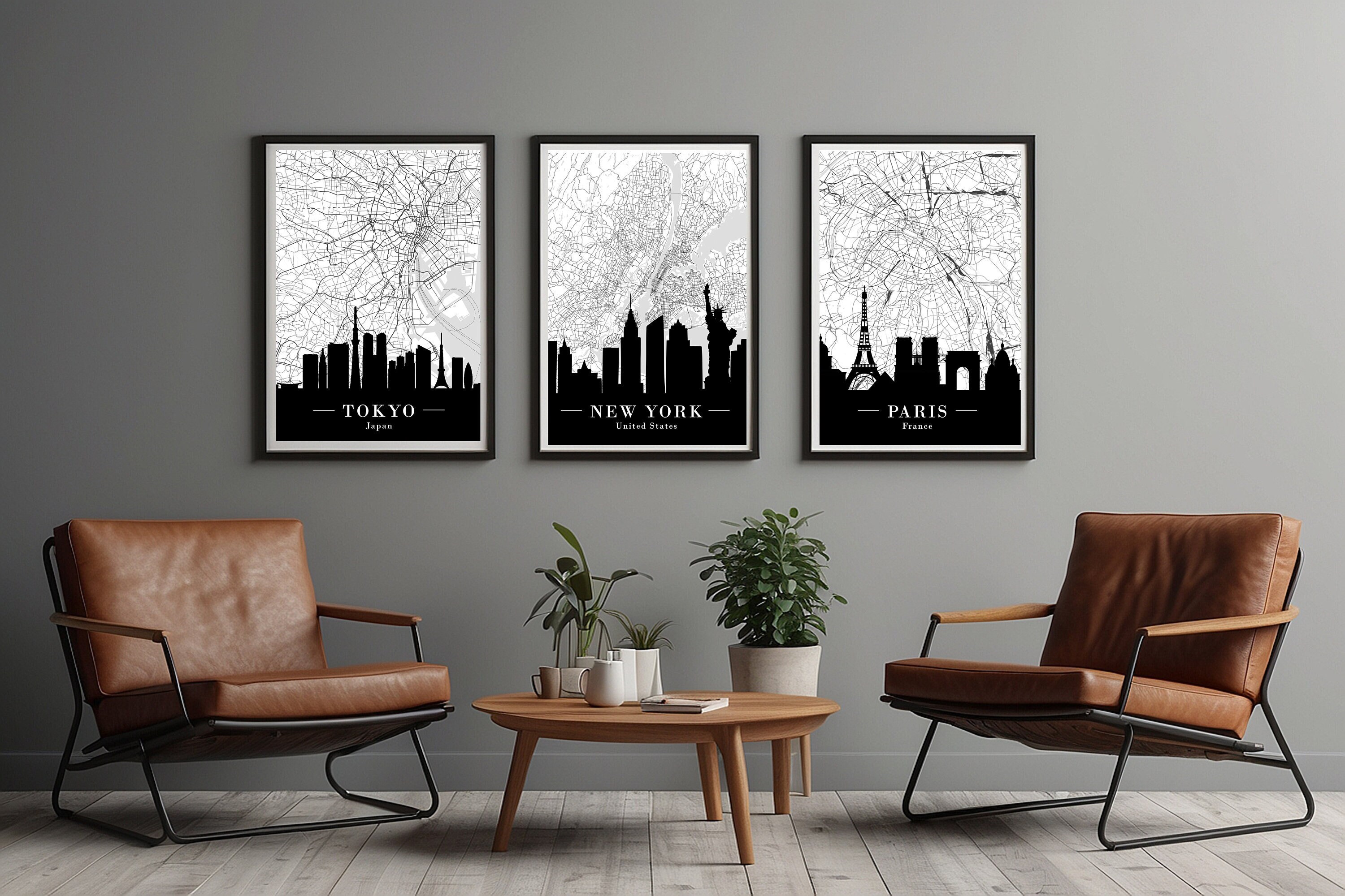 Custom City Map, Digital Download Custom Map Print, Gift, City Town Map ...