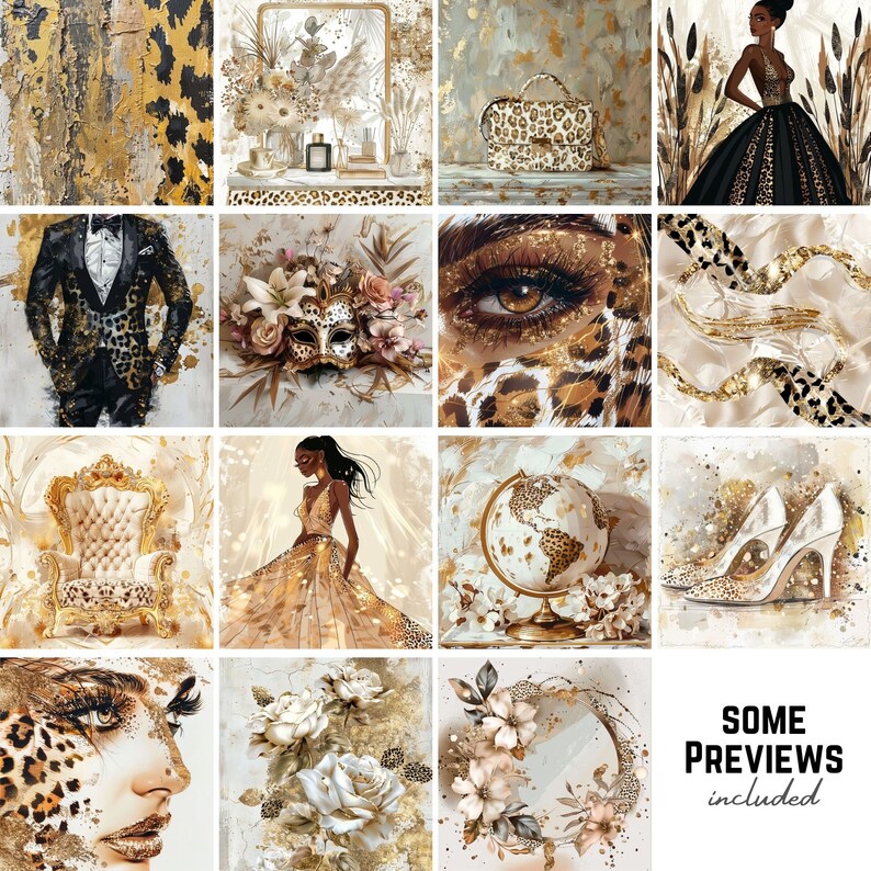 Digital Leopard Paper, Leopard-print, Cheetah, Lady, Digital Paper ...