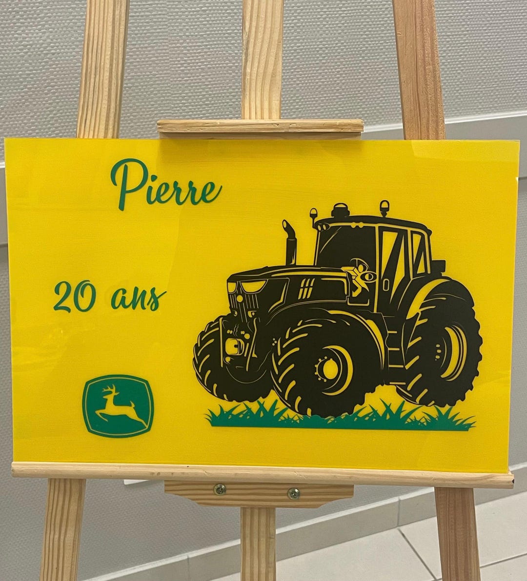 John Deere Tractor Theme Welcome Sign - Etsy