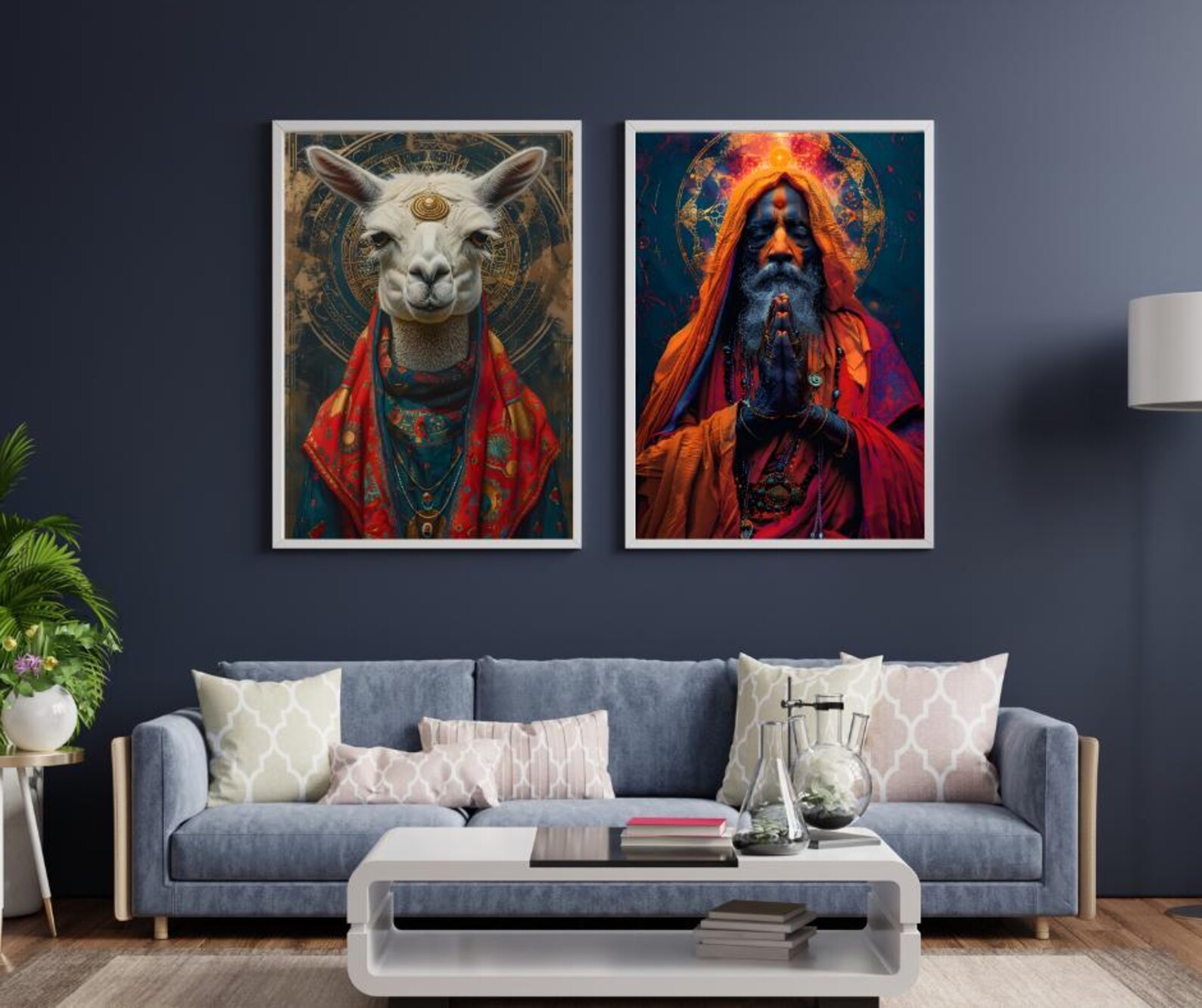 Monk Poster - Monk Meditation Poster - Buddhist Monk Poster - Spiritual ...