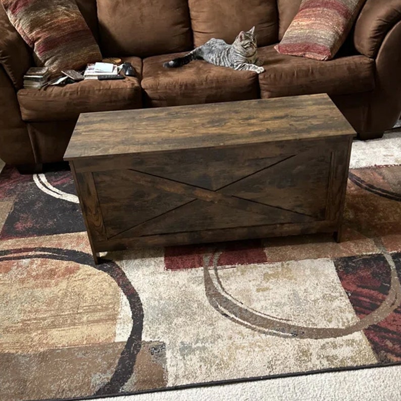 Bed End Storage Chest Storage Chest Trunk Wooden Storage Box - Etsy