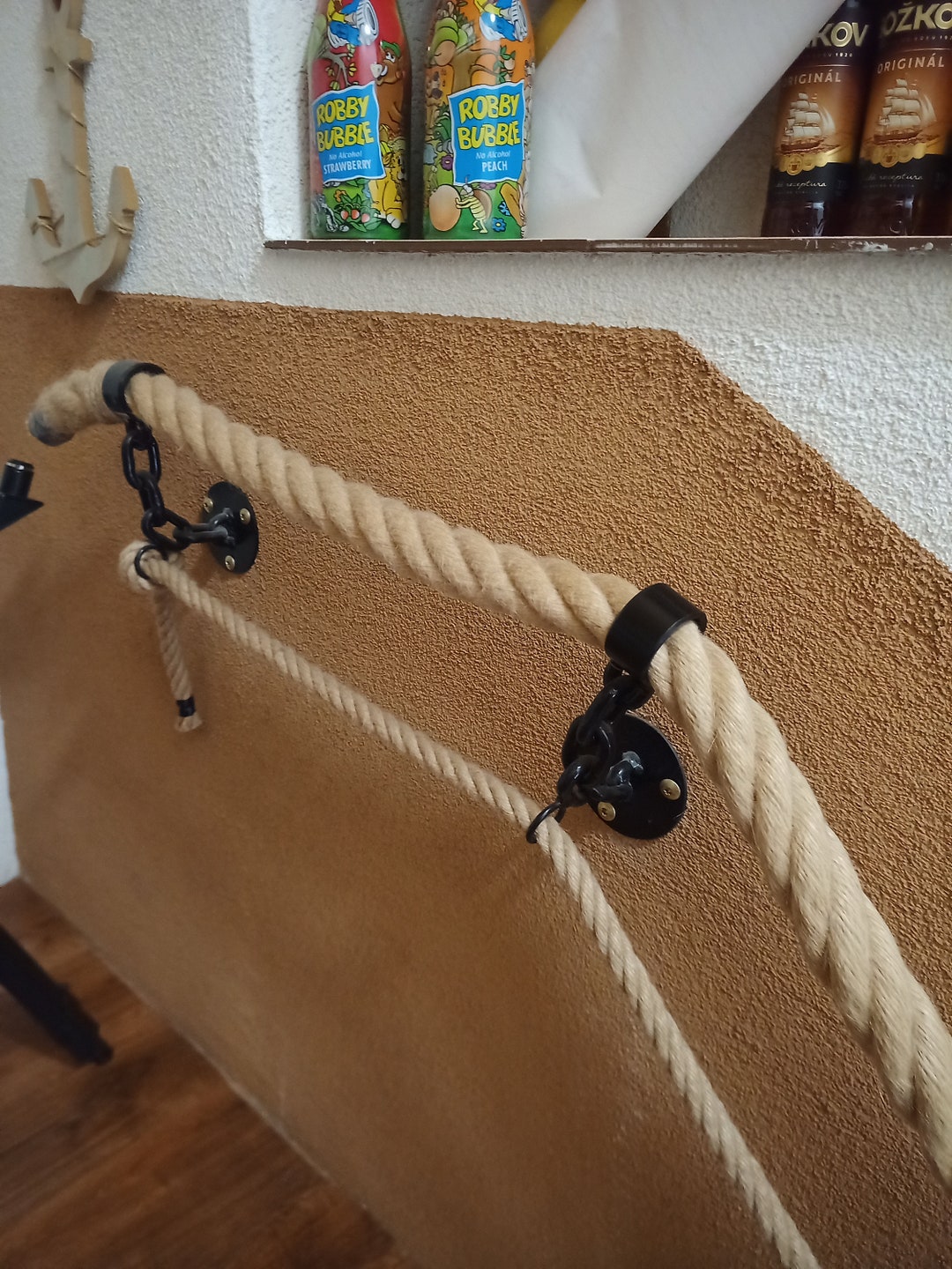 Rope Railing, Rustic Railing, Stair Railing, Terrace Railing, Balcony ...