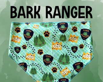 Bark Ranger Dog Bandana - Etsy