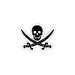 Jolly Roger Pirate Sticker - Etsy