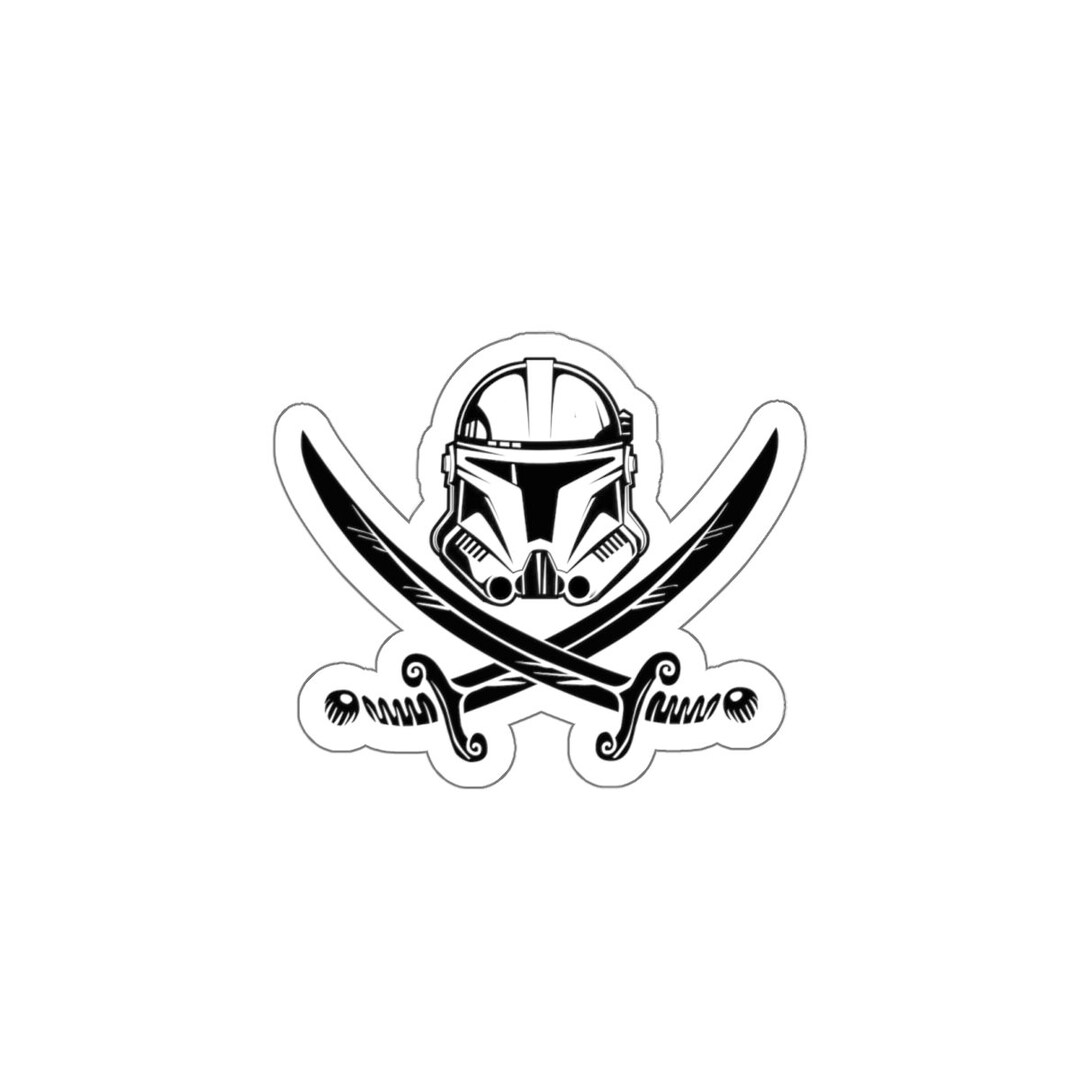 Star Wars Clone Trooper Pirate Sticker - Etsy