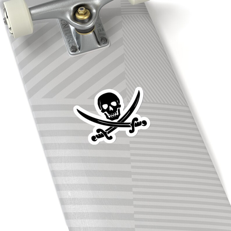 Jolly Roger Pirate Sticker - Etsy