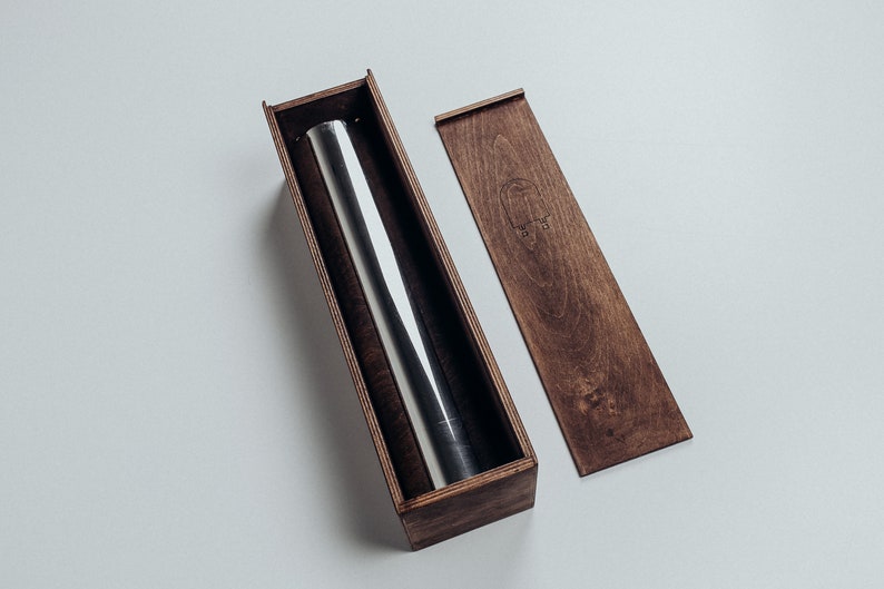 Stainless Steel Time Capsule Compact 25x6 Cm - Etsy