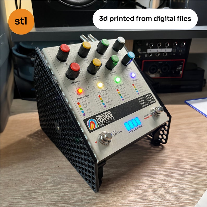 Stand for Hologram Chroma Console | a Lo-fi Multi-fx Efect Pedal ...